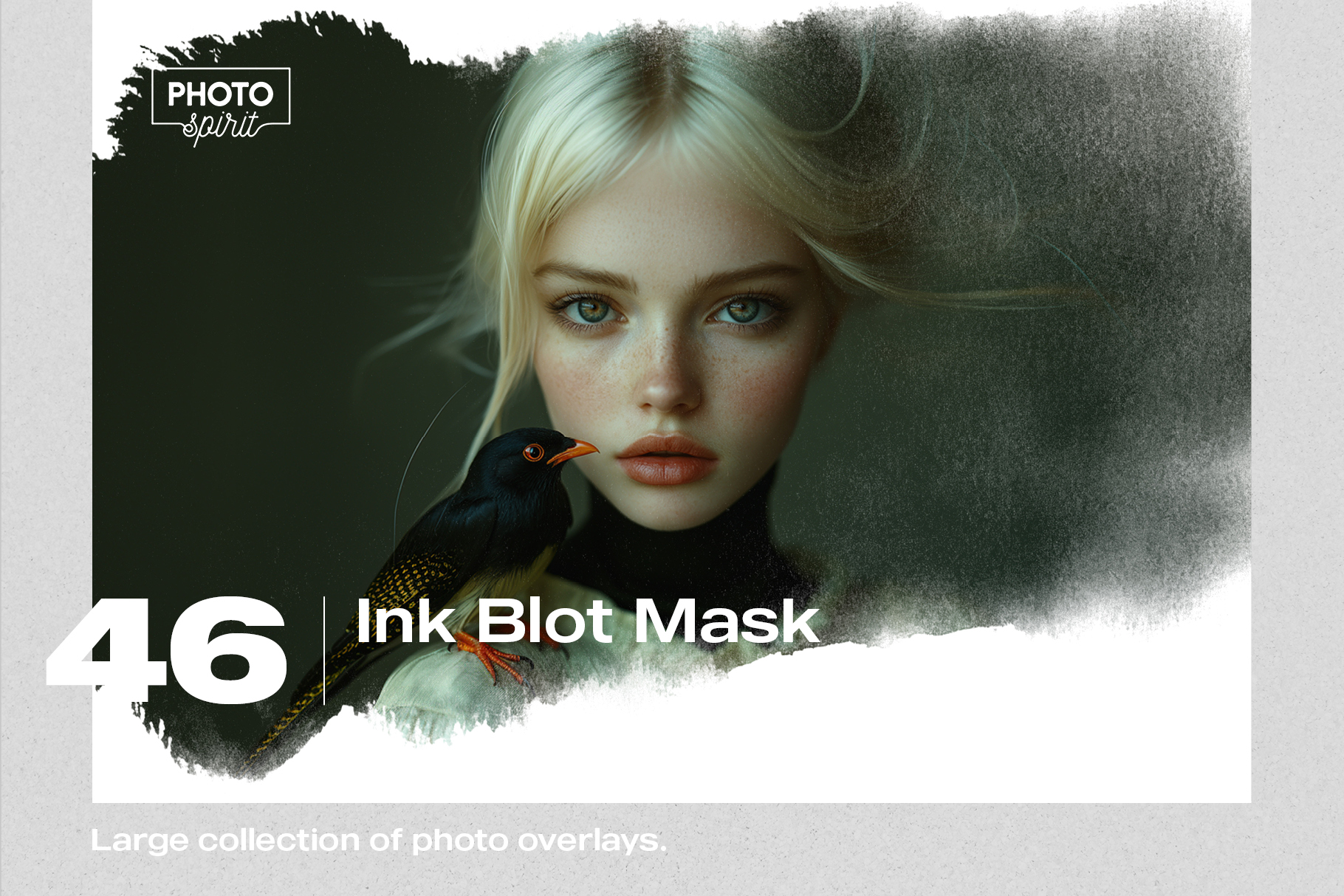 46 Ink Blot Mask Effect Photo Overlays, Add-ons | GraphicRiver